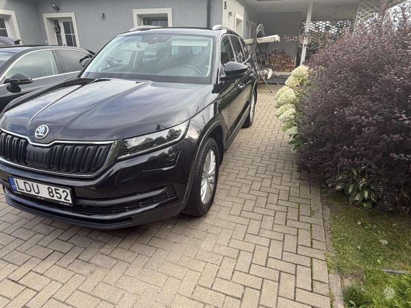 Melns Skoda Kodiaq 2019 Viļņa, ar dzinēja tilpumu 1.98 L un nobraukumu 176 tūkst. km par 19600 €, foto  vietnē AUTOMOTO.COM.LV