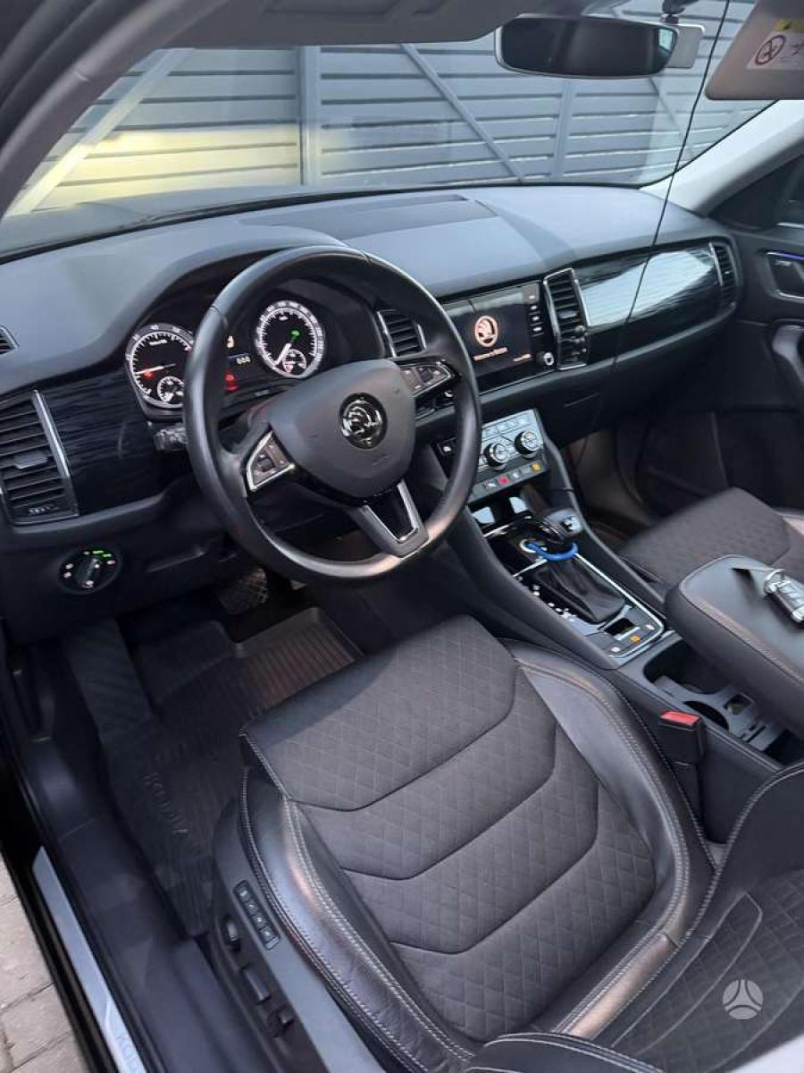 Черный Шкода Kodiaq 2019 в Вильнюс, объемом двигателя 1.98 л и пробегом 176 тыс. км за 19600 €, фото 8 на AUTOMOTO.COM.LV
