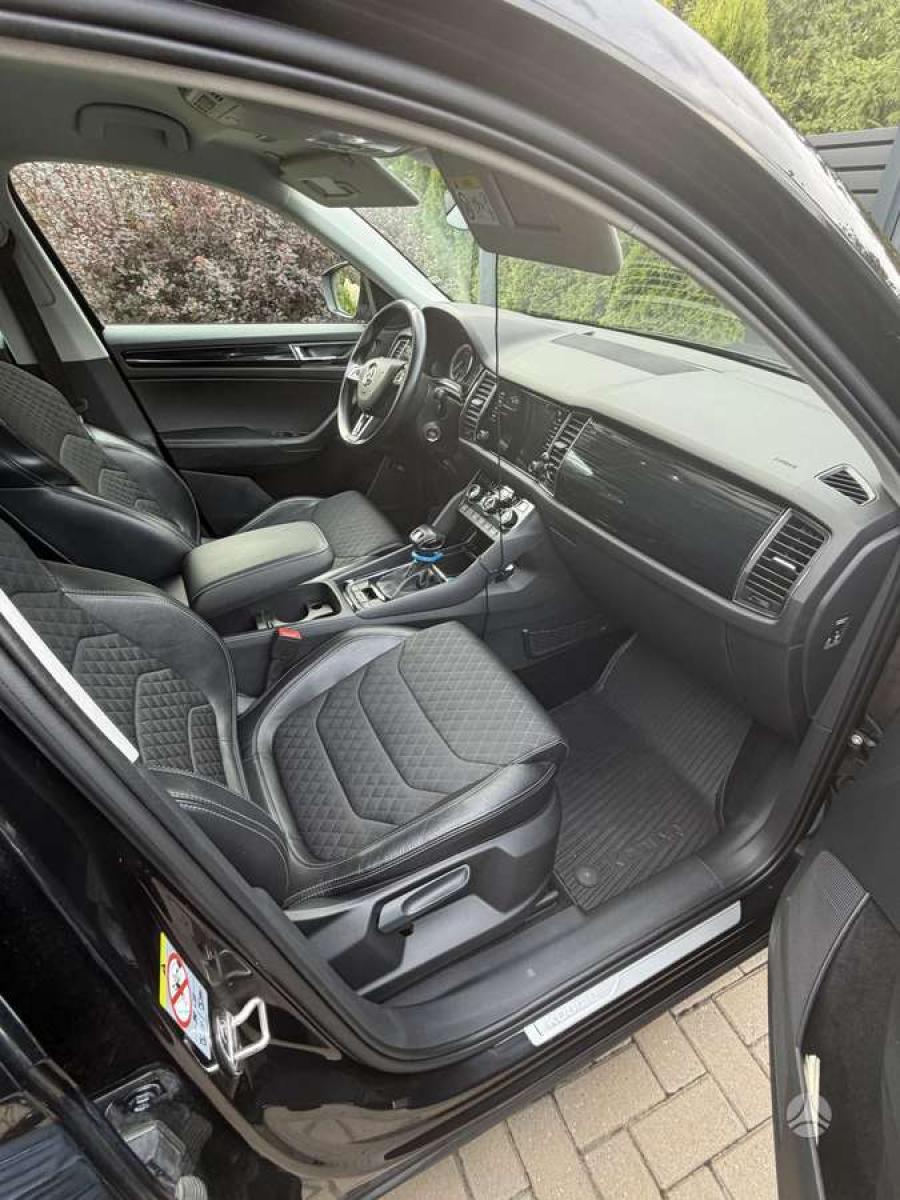 Черный Шкода Kodiaq 2019 в Вильнюс, объемом двигателя 1.98 л и пробегом 176 тыс. км за 19600 €, фото 9 на AUTOMOTO.COM.LV