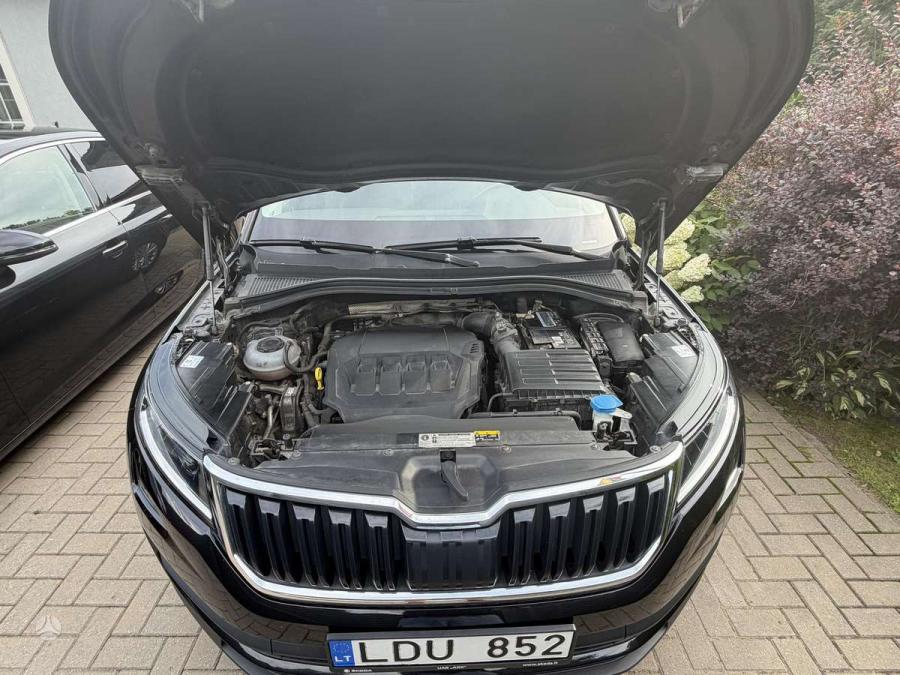 Черный Шкода Kodiaq 2019 в Вильнюс, объемом двигателя 1.98 л и пробегом 176 тыс. км за 19600 €, фото 13 на AUTOMOTO.COM.LV