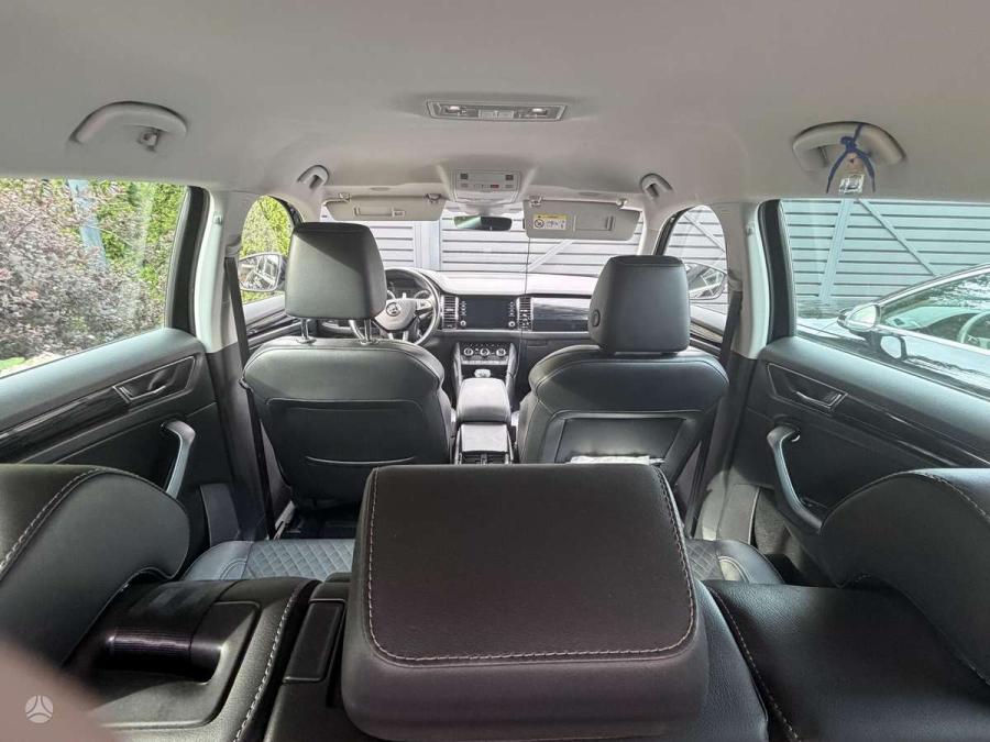 Черный Шкода Kodiaq 2019 в Вильнюс, объемом двигателя 1.98 л и пробегом 176 тыс. км за 19600 €, фото 18 на AUTOMOTO.COM.LV