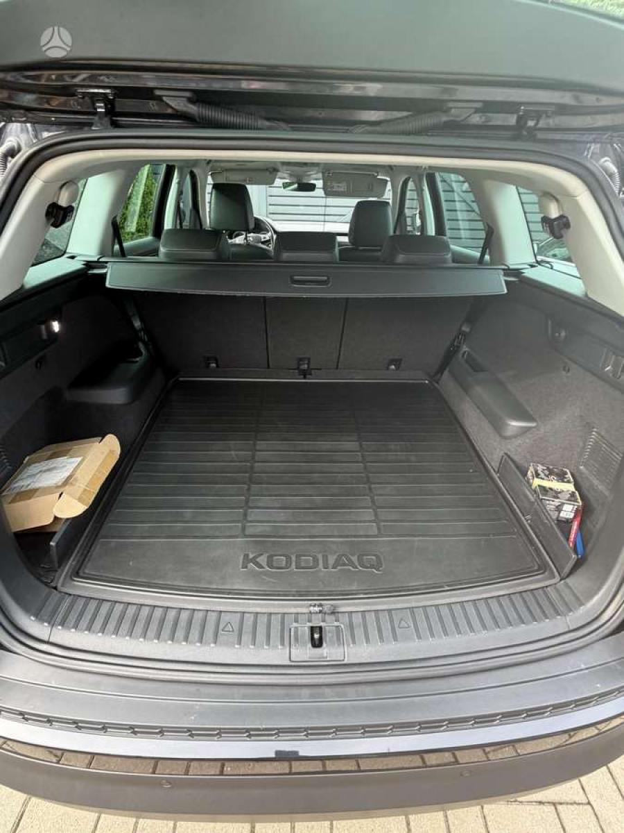 Черный Шкода Kodiaq 2019 в Вильнюс, объемом двигателя 1.98 л и пробегом 176 тыс. км за 19600 €, фото 20 на AUTOMOTO.COM.LV