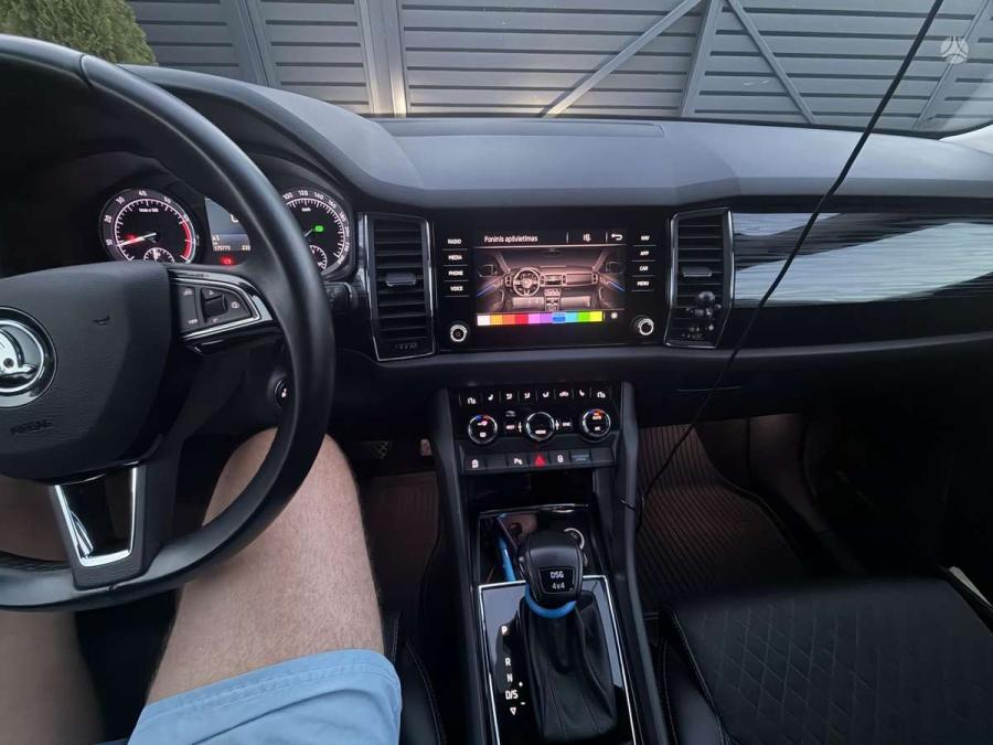 Черный Шкода Kodiaq 2019 в Вильнюс, объемом двигателя 1.98 л и пробегом 176 тыс. км за 19600 €, фото 23 на AUTOMOTO.COM.LV