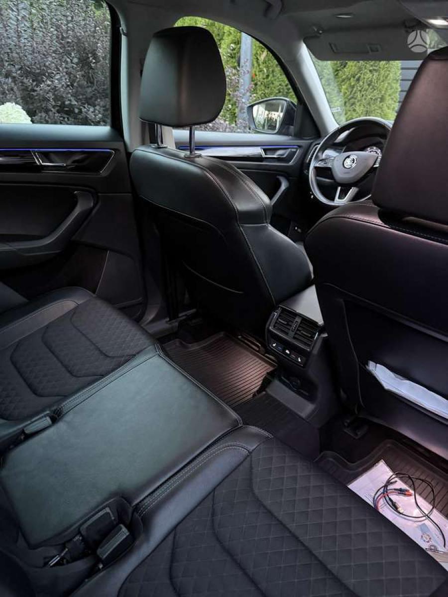 Черный Шкода Kodiaq 2019 в Вильнюс, объемом двигателя 1.98 л и пробегом 176 тыс. км за 19600 €, фото 24 на AUTOMOTO.COM.LV