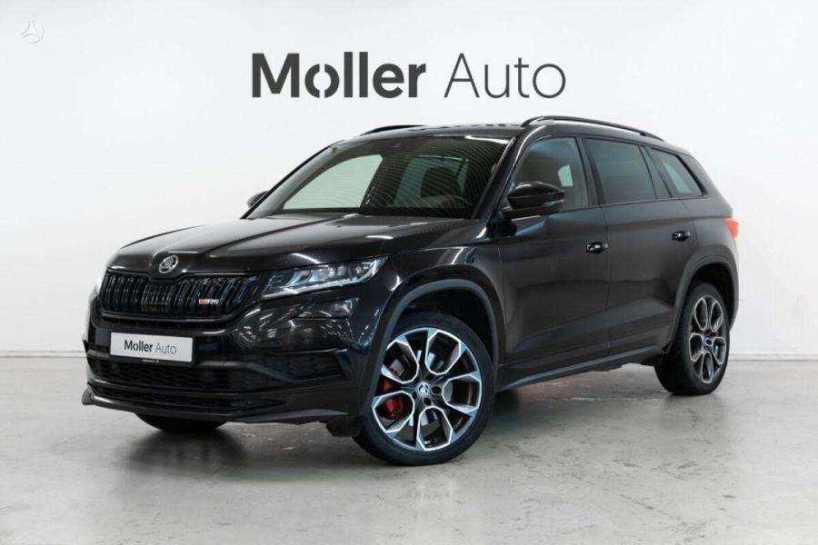 Черный Шкода Kodiaq 2019 в Вильнюс, объемом двигателя 2.00 л и пробегом 221 тыс. км за 24900 €, фото 1 на AUTOMOTO.COM.LV