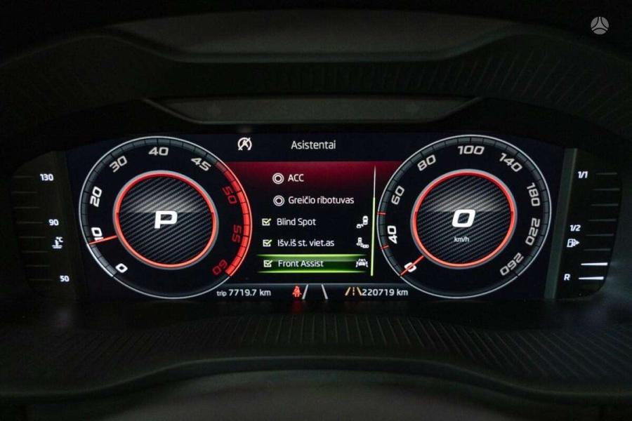 Черный Шкода Kodiaq 2019 в Вильнюс, объемом двигателя 2.00 л и пробегом 221 тыс. км за 24900 €, фото 12 на AUTOMOTO.COM.LV