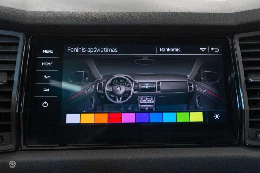 Черный Шкода Kodiaq 2019 в Вильнюс, объемом двигателя 2.00 л и пробегом 221 тыс. км за 24900 €, фото 16 на AUTOMOTO.COM.LV