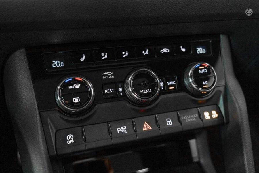 Черный Шкода Kodiaq 2019 в Вильнюс, объемом двигателя 2.00 л и пробегом 221 тыс. км за 24900 €, фото 18 на AUTOMOTO.COM.LV
