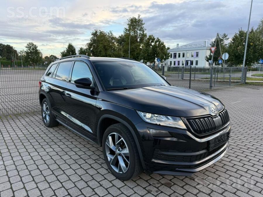 Melns Skoda Kodiaq 2019 Jelgava, ar dzinēja tilpumu 2.00 L un nobraukumu 322 tūkst. km par 19500 €, foto 1 vietnē AUTOMOTO.COM.LV