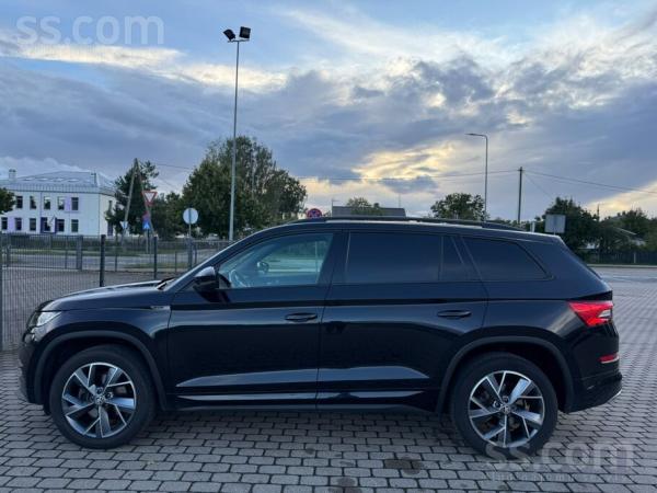 Melns Skoda Kodiaq 2019 Jelgava, ar dzinēja tilpumu 2.00 L un nobraukumu 322 tūkst. km par 19500 €, foto 5 vietnē AUTOMOTO.COM.LV