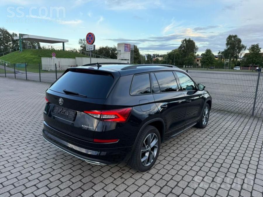 Melns Skoda Kodiaq 2019 Jelgava, ar dzinēja tilpumu 2.00 L un nobraukumu 322 tūkst. km par 19500 €, foto 7 vietnē AUTOMOTO.COM.LV