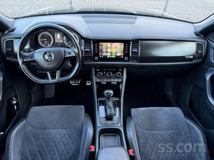 Melns Skoda Kodiaq 2019 Jelgava, ar dzinēja tilpumu 2.00 L un nobraukumu 322 tūkst. km par 19500 €, foto 10 vietnē AUTOMOTO.COM.LV