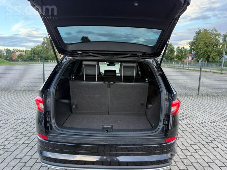 Melns Skoda Kodiaq 2019 Jelgava, ar dzinēja tilpumu 2.00 L un nobraukumu 322 tūkst. km par 19500 €, foto 15 vietnē AUTOMOTO.COM.LV
