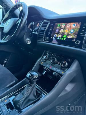 Melns Skoda Kodiaq 2019 Jelgava, ar dzinēja tilpumu 2.00 L un nobraukumu 322 tūkst. km par 19500 €, foto 19 vietnē AUTOMOTO.COM.LV