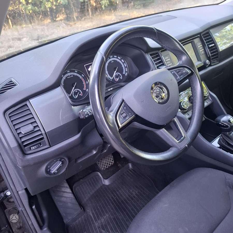 Черный Шкода Kodiaq 2019 в Вильнюс, объемом двигателя 1.50 л и пробегом 243 тыс. км за 15490 €, фото 12 на AUTOMOTO.COM.LV