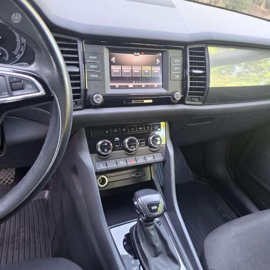 Черный Шкода Kodiaq 2019 в Вильнюс, объемом двигателя 1.50 л и пробегом 243 тыс. км за 15490 €, фото 14 на AUTOMOTO.COM.LV