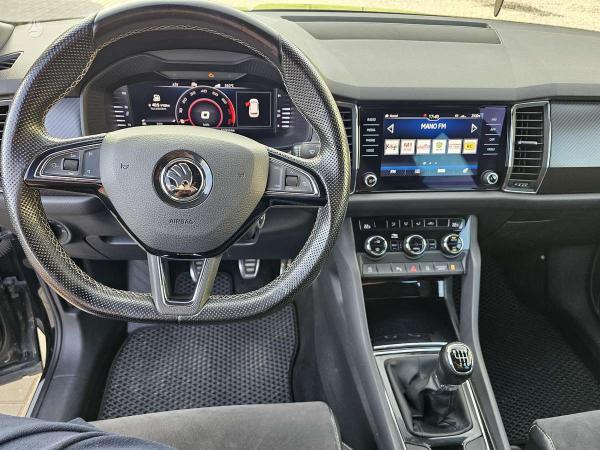 Melns Skoda Kodiaq 2019 Kauņa, ar dzinēja tilpumu 1.50 L un nobraukumu 223 tūkst. km par 13800 €, foto 10 vietnē AUTOMOTO.COM.LV