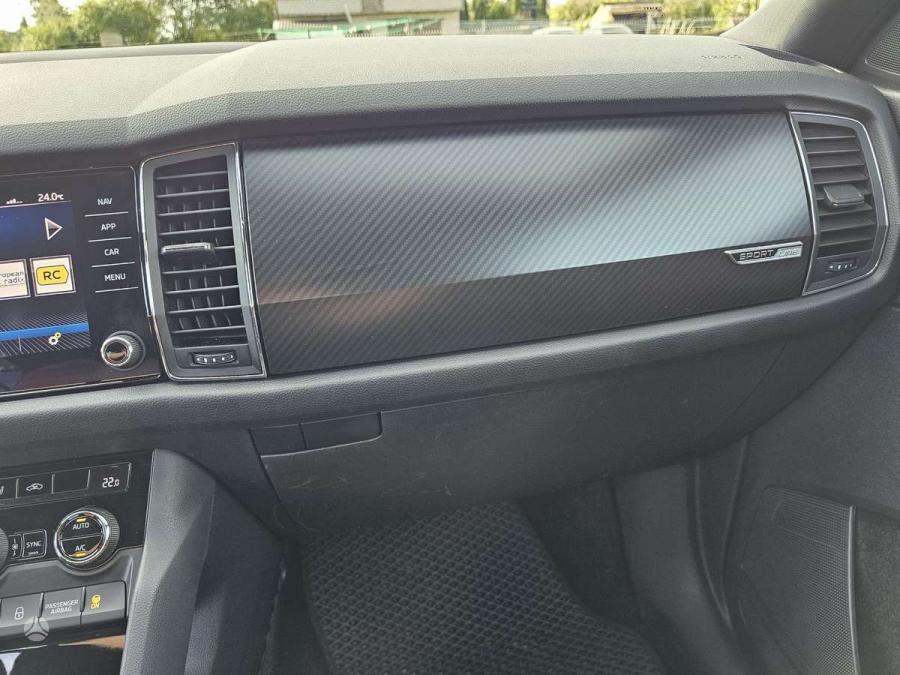 Черный Шкода Kodiaq 2019 в Каунас, объемом двигателя 1.50 л и пробегом 223 тыс. км за 13800 €, фото 12 на AUTOMOTO.COM.LV