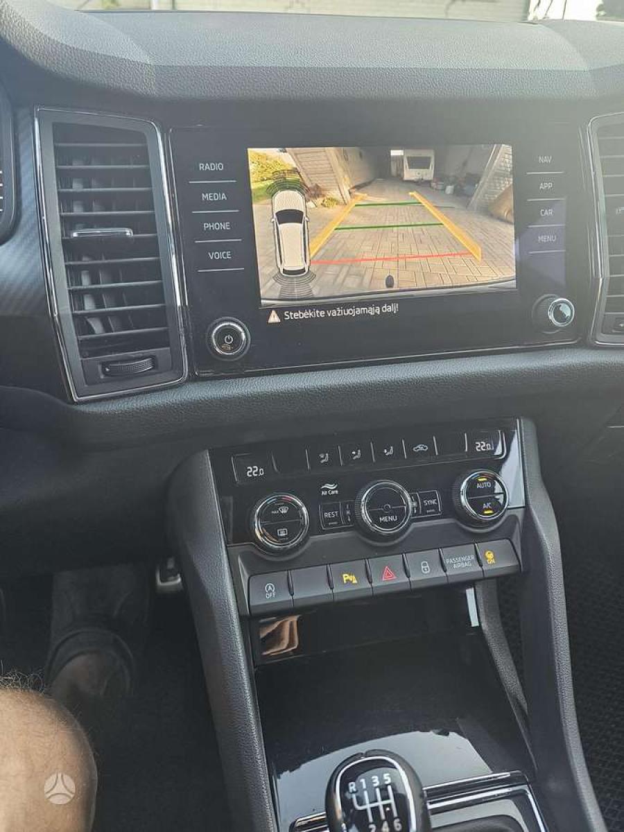 Черный Шкода Kodiaq 2019 в Каунас, объемом двигателя 1.50 л и пробегом 223 тыс. км за 13800 €, фото 17 на AUTOMOTO.COM.LV