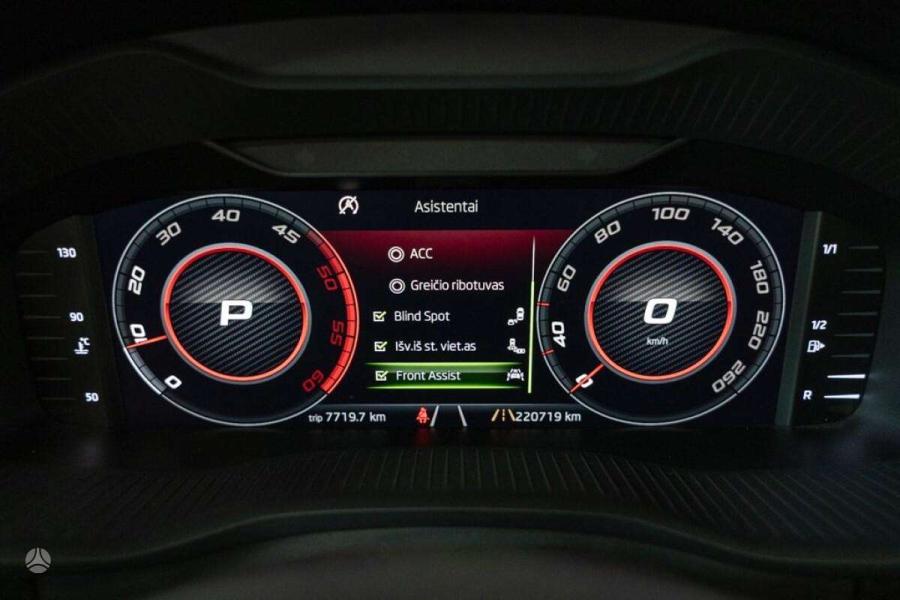 Черный Шкода Kodiaq 2019 в Вильнюс, объемом двигателя 2.00 л и пробегом 221 тыс. км за 24700 €, фото 12 на AUTOMOTO.COM.LV