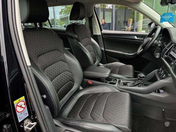 Skoda Kodiaq 2019 in Kaunas on AUTOMOTO.COM.LV Black Skoda Kodiaq 2019 in Kaunas, with an engine capacity of 1.50 L and mileage of 198 thousand km for 16900 €, photo 6 on AUTOMOTO.COM.LV