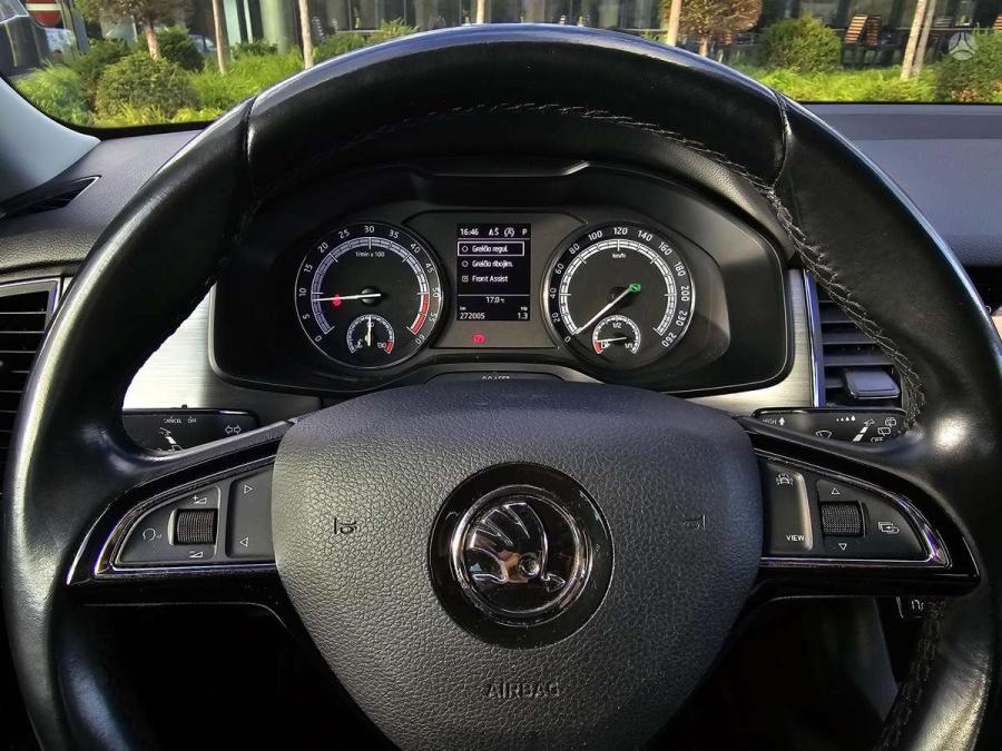 Melns Skoda Kodiaq 2019 Viļņa, ar dzinēja tilpumu 1.97 L un nobraukumu 270 tūkst. km par 13750 €, foto 19 vietnē AUTOMOTO.COM.LV