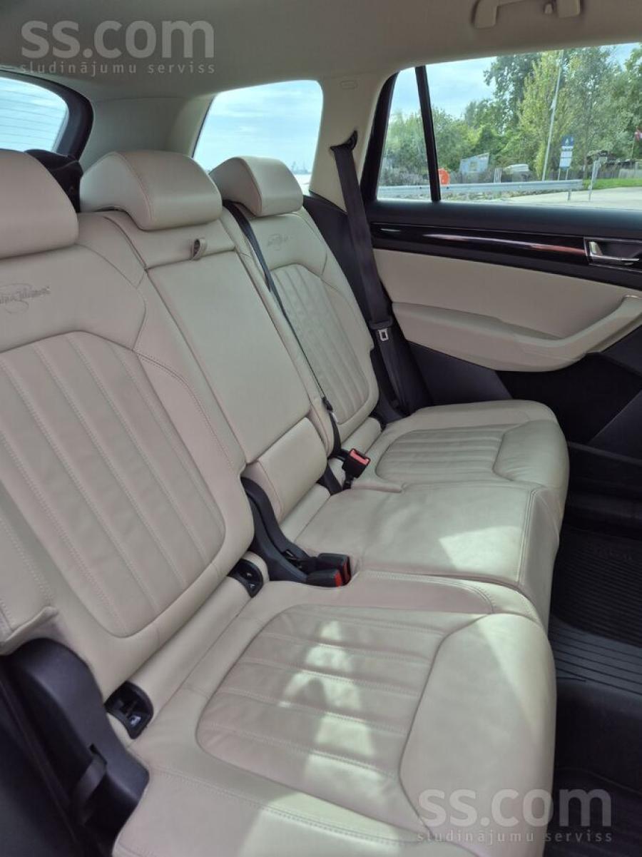 Black Skoda Kodiaq 2019 in Riga, with an engine capacity of 2.00 L and mileage of 158 thousand km for 19600 €, photo 16 on AUTOMOTO.COM.LV