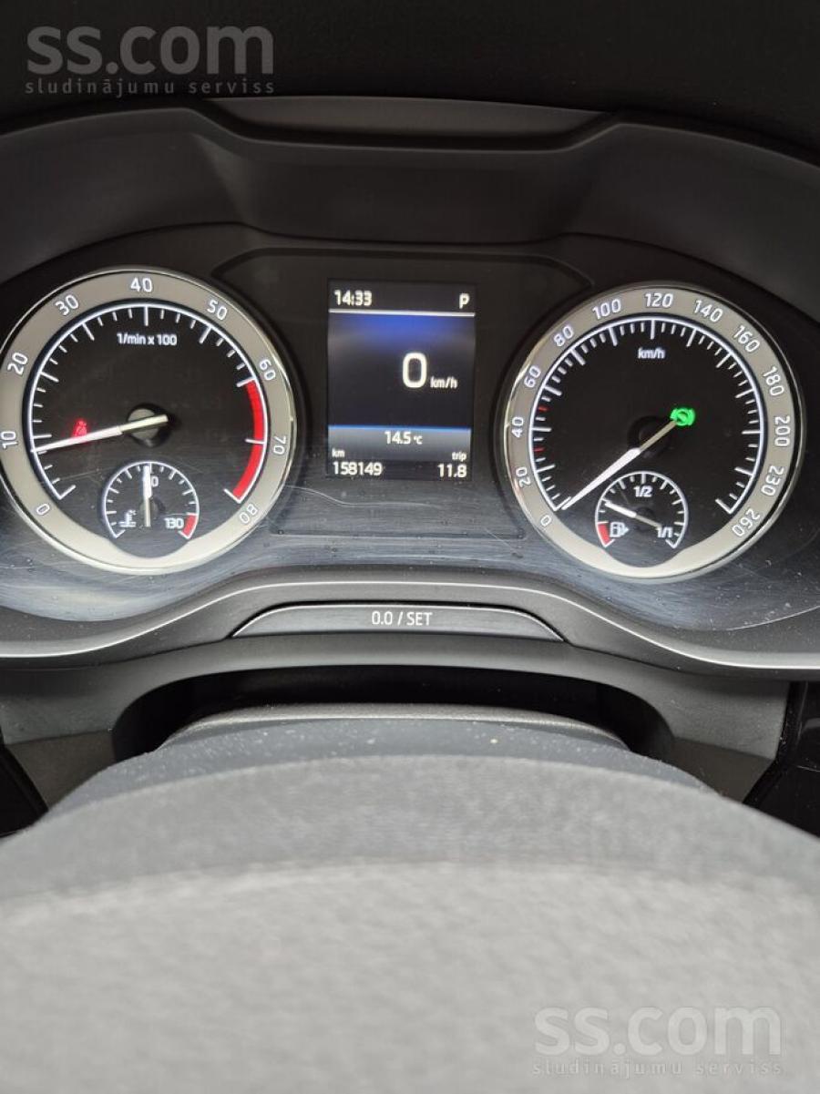 Black Skoda Kodiaq 2019 in Riga, with an engine capacity of 2.00 L and mileage of 158 thousand km for 19600 €, photo 21 on AUTOMOTO.COM.LV