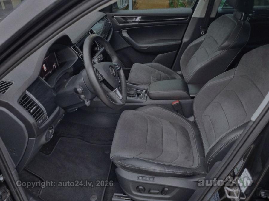 Black Skoda Kodiaq 2019 in Tallinn, with an engine capacity of 2.00 L and mileage of 145 thousand km for 24800 €, photo 9 on AUTOMOTO.COM.LV