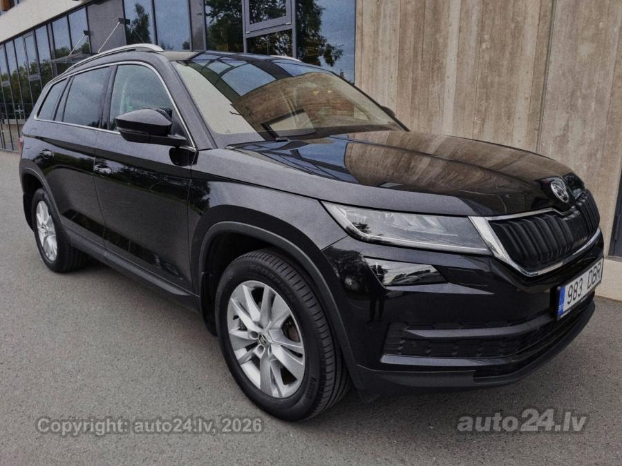 Black Skoda Kodiaq 2019 in Tallinn, with an engine capacity of 2.00 L and mileage of 145 thousand km for 24800 €, photo 15 on AUTOMOTO.COM.LV
