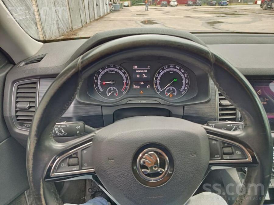 Черный Шкода Kodiaq 2019 в Рига, объемом двигателя 2.00 л и пробегом 306 тыс. км за 14000 €, фото 5 на AUTOMOTO.COM.LV