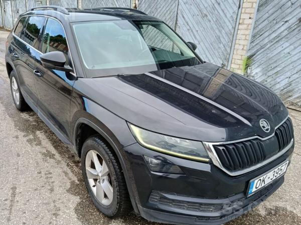 Черный Шкода Kodiaq 2019 в Рига, объемом двигателя 2.00 л и пробегом 306 тыс. км за 14000 €, фото 1 на AUTOMOTO.COM.LV