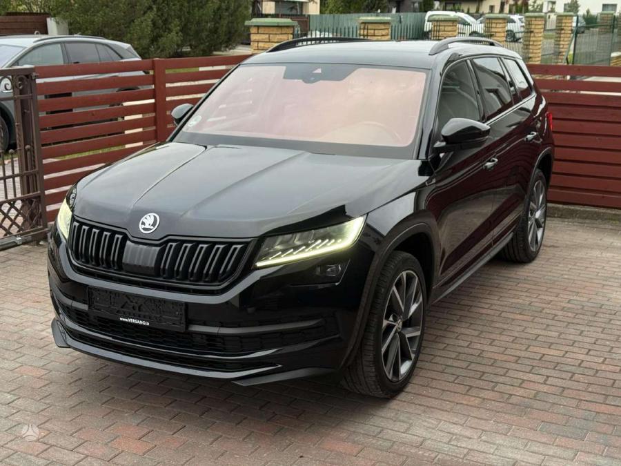 Melns Skoda Kodiaq 2020 Šauļi, ar dzinēja tilpumu 1.50 L un nobraukumu 204 tūkst. km par 21580 €, foto 2 vietnē AUTOMOTO.COM.LV