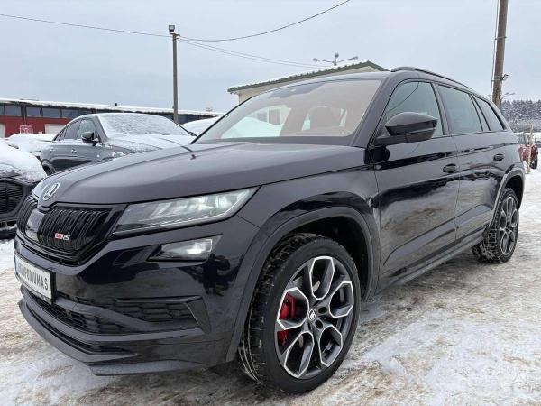 Melns Skoda Kodiaq 2020 Viļņa, ar dzinēja tilpumu 1.97 L un nobraukumu 147 tūkst. km par 23700 €, foto 1 vietnē AUTOMOTO.COM.LV