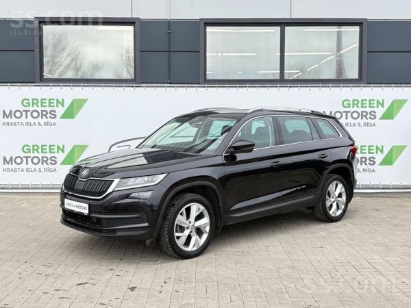 Melns Skoda Kodiaq 2020 Rīga, ar dzinēja tilpumu 2.00 L un nobraukumu 141 tūkst. km par 25500 €, foto 1 vietnē AUTOMOTO.COM.LV