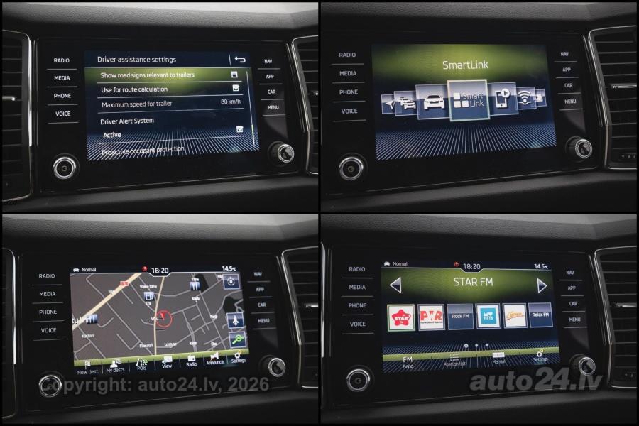 Черный Шкода Kodiaq 2020 в Тарту, объемом двигателя 2.00 л и пробегом 175 тыс. км за 21900 €, фото 19 на AUTOMOTO.COM.LV
