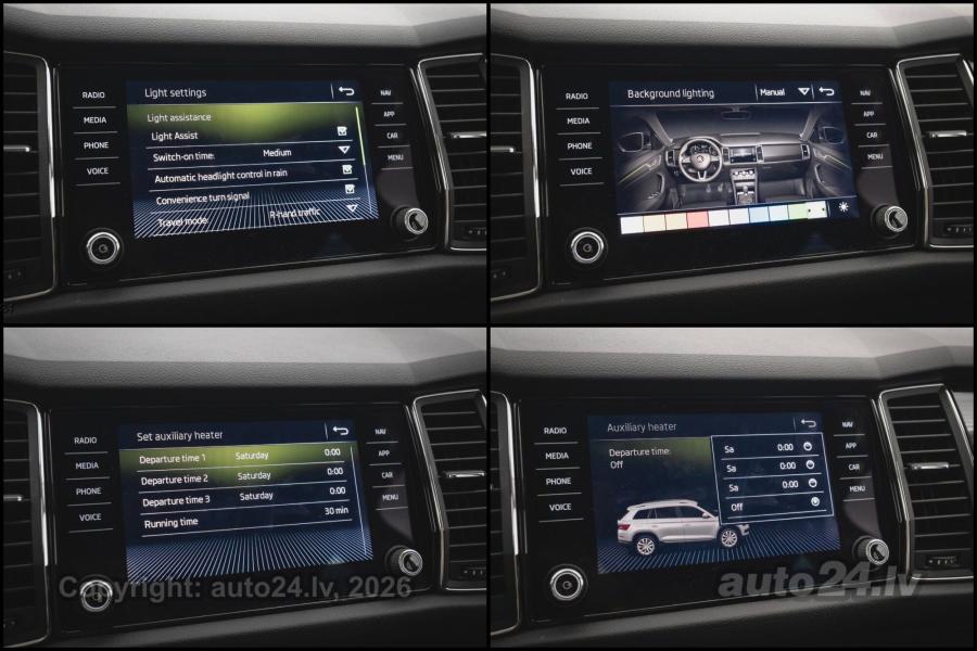 Черный Шкода Kodiaq 2020 в Тарту, объемом двигателя 2.00 л и пробегом 175 тыс. км за 21900 €, фото 21 на AUTOMOTO.COM.LV