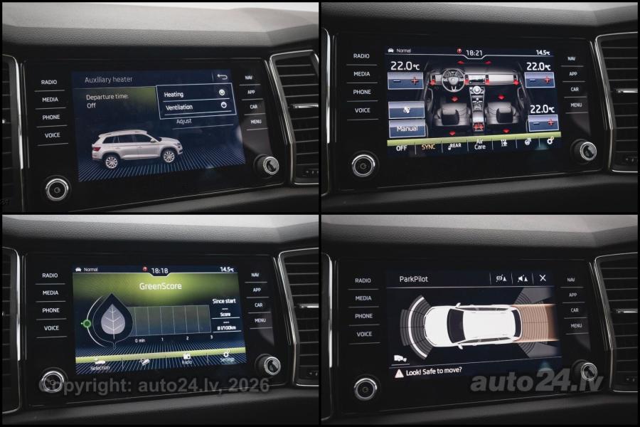 Черный Шкода Kodiaq 2020 в Тарту, объемом двигателя 2.00 л и пробегом 175 тыс. км за 21900 €, фото 22 на AUTOMOTO.COM.LV