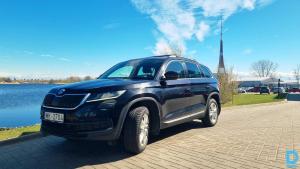 Melns Skoda Kodiaq 2020 Rīga, ar dzinēja tilpumu 1.50 L un nobraukumu 147 tūkst. km par 18900 €, foto  vietnē AUTOMOTO.COM.LV