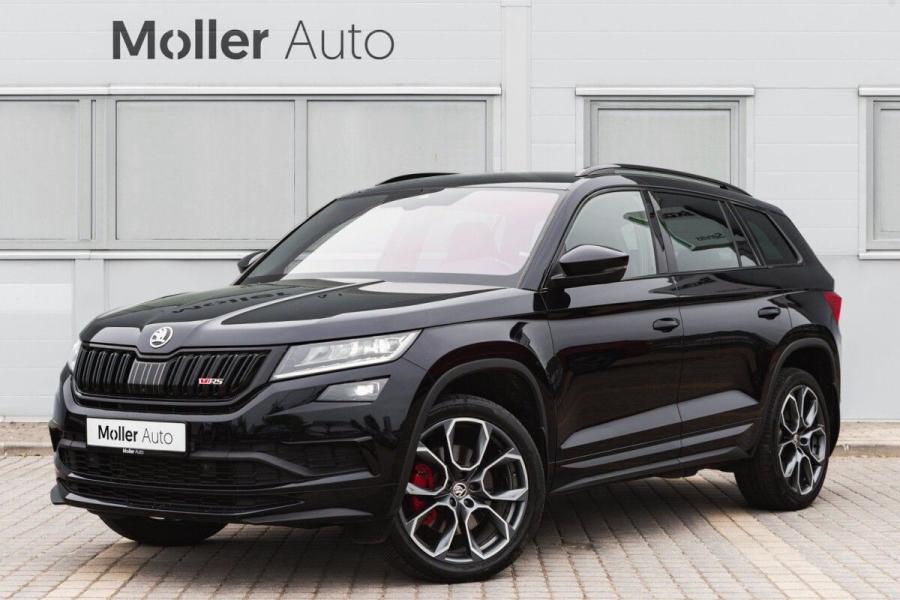Melns Skoda Kodiaq 2020 Ventspils, ar dzinēja tilpumu 2.00 L un nobraukumu 201 tūkst. km par 24400 €, foto 1 vietnē AUTOMOTO.COM.LV