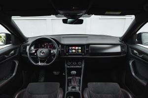 Melns Skoda Kodiaq 2020 Ventspils, ar dzinēja tilpumu 2.00 L un nobraukumu 201 tūkst. km par 24400 €, foto 18 vietnē AUTOMOTO.COM.LV