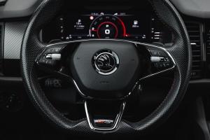 Melns Skoda Kodiaq 2020 Ventspils, ar dzinēja tilpumu 2.00 L un nobraukumu 201 tūkst. km par 24400 €, foto 19 vietnē AUTOMOTO.COM.LV