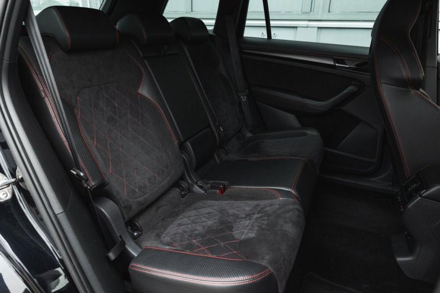 Melns Skoda Kodiaq 2020 Ventspils, ar dzinēja tilpumu 2.00 L un nobraukumu 201 tūkst. km par 24400 €, foto 37 vietnē AUTOMOTO.COM.LV