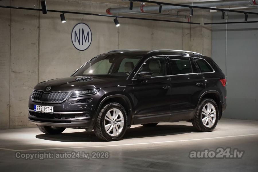 Черный Шкода Kodiaq 2020 в Таллин, объемом двигателя 2.00 л и пробегом 114 тыс. км за 25990 €, фото 1 на AUTOMOTO.COM.LV