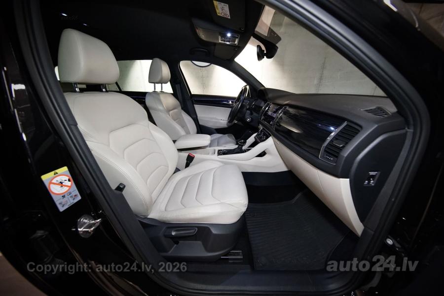 Черный Шкода Kodiaq 2020 в Таллин, объемом двигателя 2.00 л и пробегом 114 тыс. км за 25990 €, фото 11 на AUTOMOTO.COM.LV