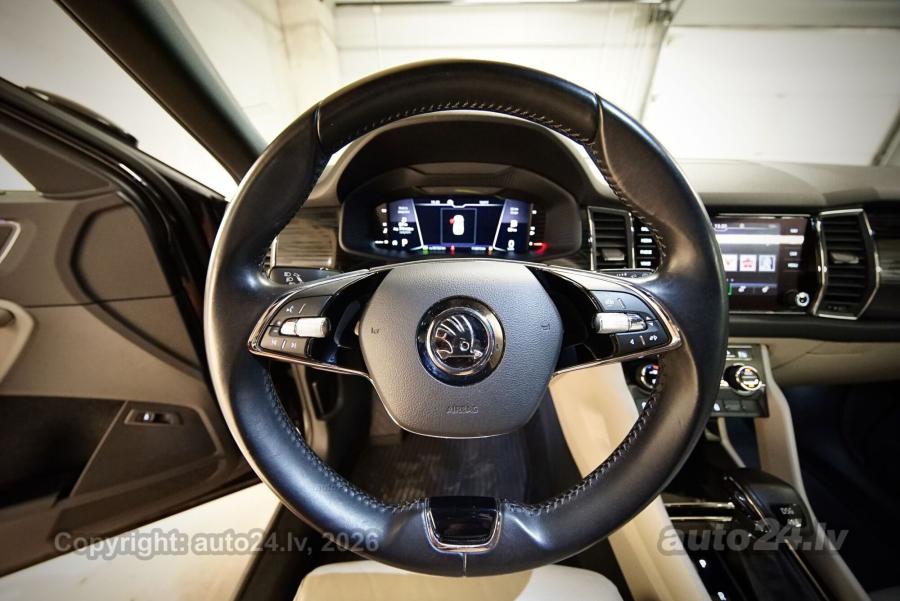 Черный Шкода Kodiaq 2020 в Таллин, объемом двигателя 2.00 л и пробегом 114 тыс. км за 25990 €, фото 15 на AUTOMOTO.COM.LV