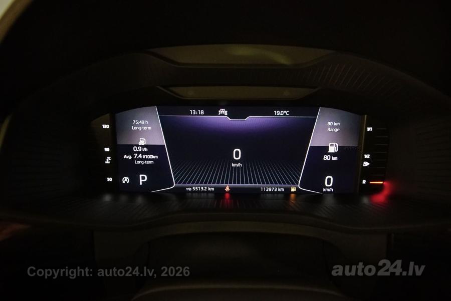 Черный Шкода Kodiaq 2020 в Таллин, объемом двигателя 2.00 л и пробегом 114 тыс. км за 25990 €, фото 16 на AUTOMOTO.COM.LV