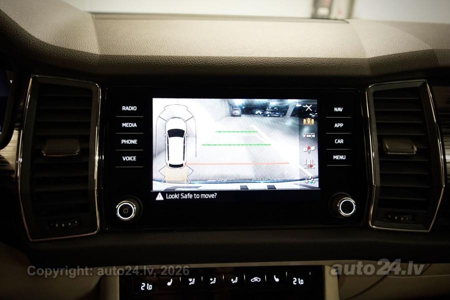Черный Шкода Kodiaq 2020 в Таллин, объемом двигателя 2.00 л и пробегом 114 тыс. км за 25990 €, фото 18 на AUTOMOTO.COM.LV