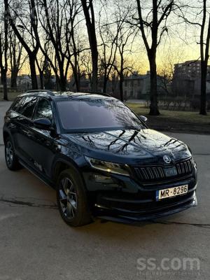 Черный Шкода Kodiaq 2020 в Рига, объемом двигателя 2.00 л и пробегом 78 тыс. км за 26000 €, фото 3 на AUTOMOTO.COM.LV