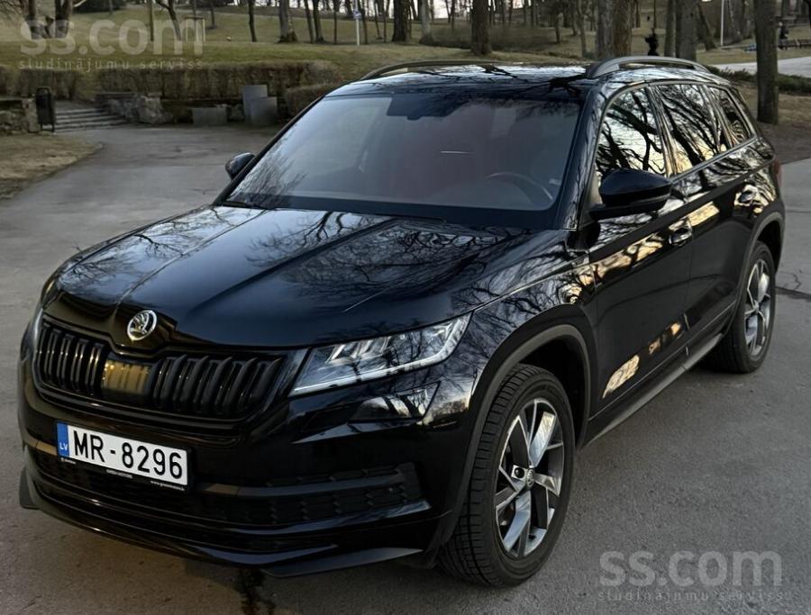 Черный Шкода Kodiaq 2020 в Рига, объемом двигателя 2.00 л и пробегом 78 тыс. км за 26000 €, фото 4 на AUTOMOTO.COM.LV